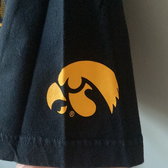 Nike | Shirts | Mens Iowa Hawkeye Football Tshirt | Poshmark
